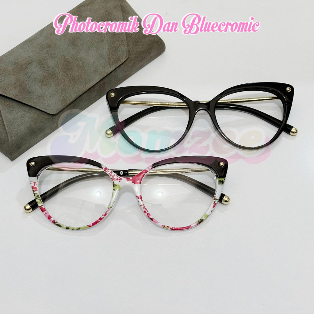 แว่นตากรอบ Cateye ล่าสุด Minus Optical Bluecromic Minus เลนส์ทรงกระบอก ...