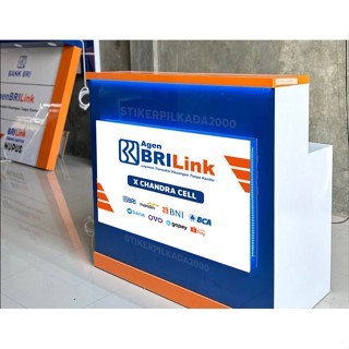BRILINK VINYL TABLE STICKER / MINI ATM / ขนาดและรุ่นสามารถกําหนดเองได้ ...