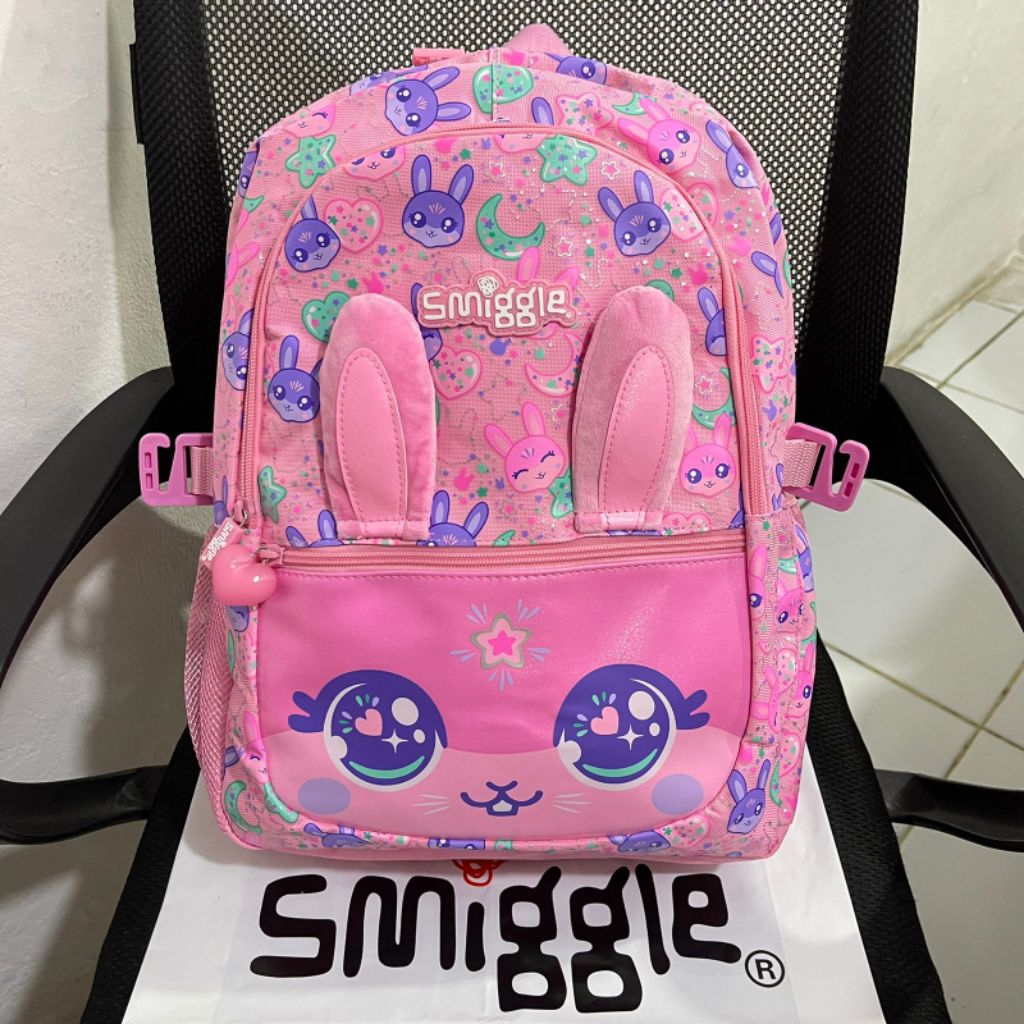 NEW SDFREE SMIGGLE RABBIT กระเป๋าเป้พลาสติก SMIGGLE | Shopee Thailand