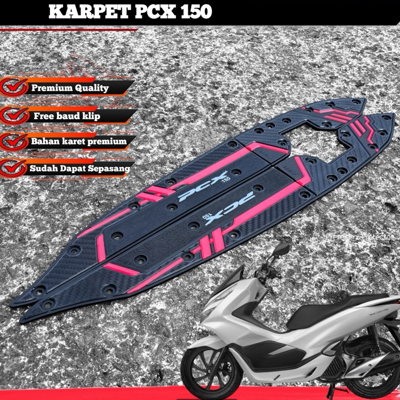CODE J88X Pcx 15 รถจักรยานยนต์พักเท้าวัสดุยาง Honda Matic อุปกรณ์เสริม ...