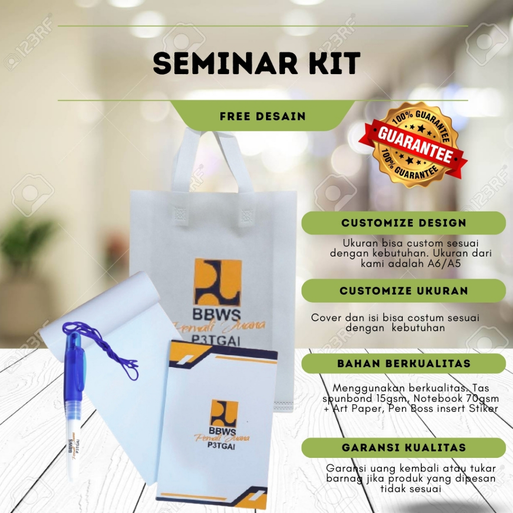 Custom Kit Seminar Packages – กระเป๋า, โน๊ตบุ๊ค, ปากกา | ออกแบบและพิมพ์ ...