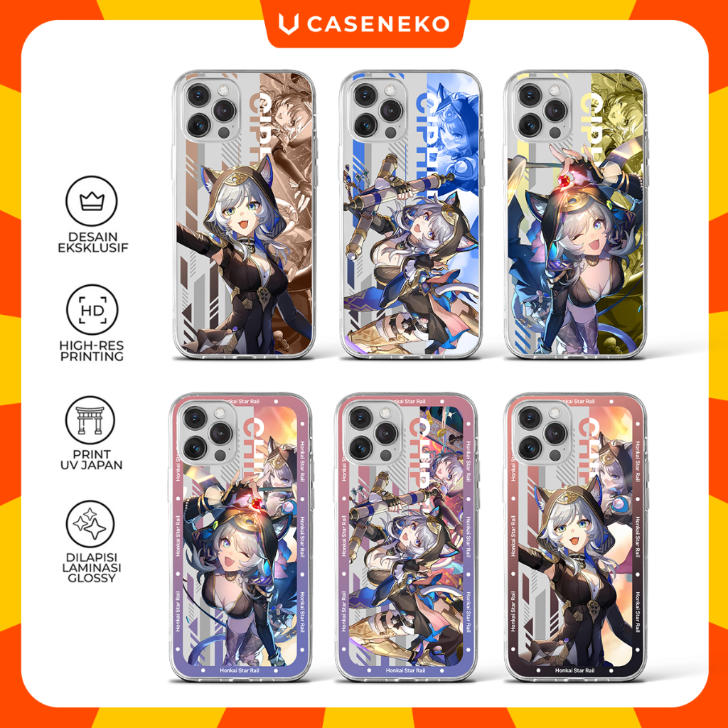 เคส Cipher Honkai Star Rail HSR Hoyoverse อะนิเมะเกมเคสโทรศัพท์ที่ ...