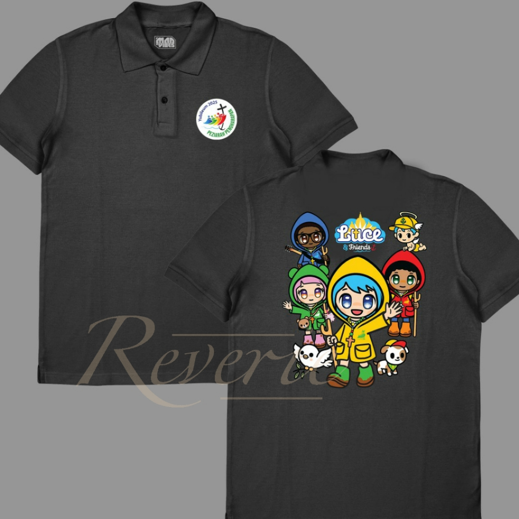 POLOSHIRT MASKOT YUBILEUM LUCE & FRIENDS YUBELIUM COLLAR SHIRT 2025 ...