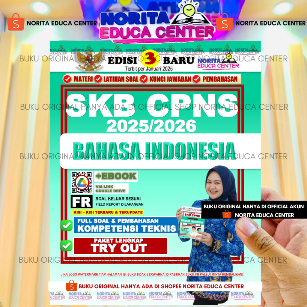 ถังคําถาม SKB CPNS FORMATION TEACHER INDONESIAN NORITA ETOCA CENTER | Shopee Thailand