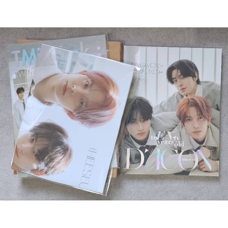 Enhypen Dicon 2024 Photobook TMI Book Poster Heeseung Jake Jungwon ...