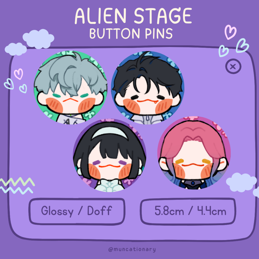 [สิทธิบัตร] ปุ่มพิน Doff และ Gremlin Alien Stage Alns Mizi Suae Ivan ...