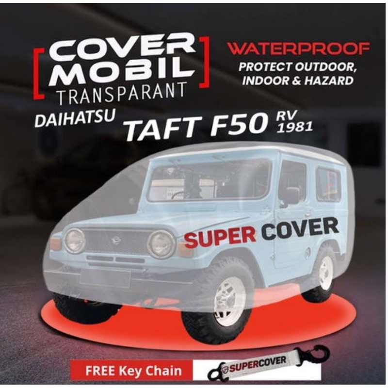 ผ้าคลุมรถ Daihatsu Taft F50 พลาสติกใสสุดๆ ผ้าคลุมกันน้ําแบบหนา | Shopee ...