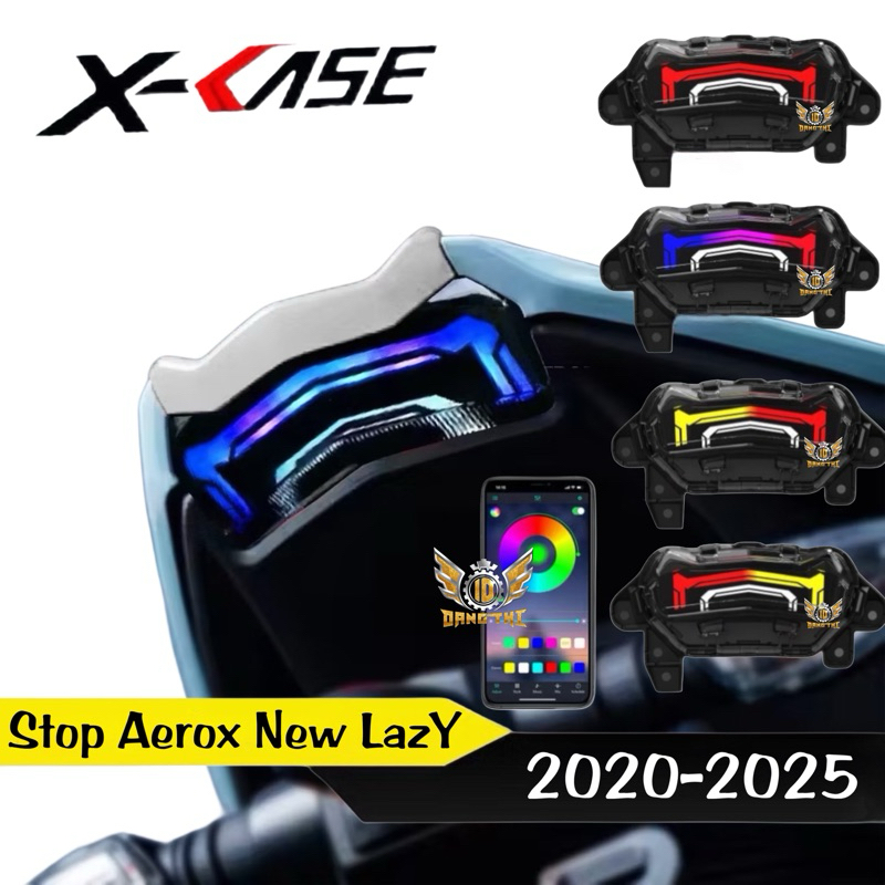Aerox ใหม่ Stop Lamp 2020-2024 Rgb Lazy 256 Stoplamp Mode Aerox ใหม่ ...