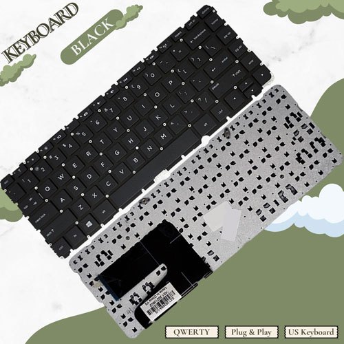 คุณภาพดีที่สุด HP 14-g102AU g113AU g114AU TPN-C114 แป้นพิมพ์แล็ปท็อป - GUARANTEE | Shopee Thailand