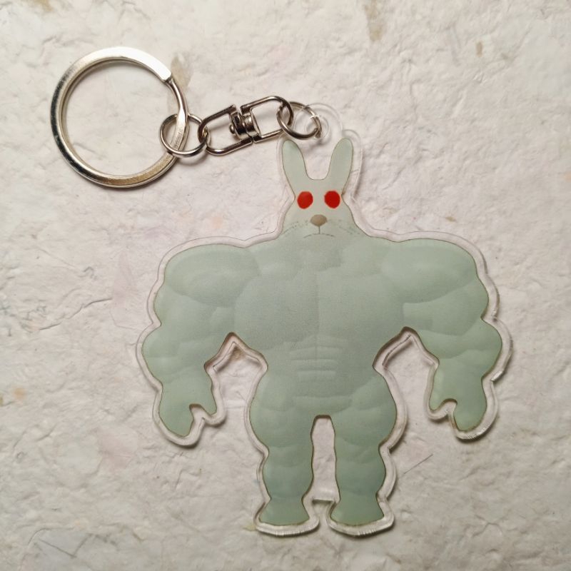 GANTUNGAN Ganci Easter Bunny Dead Rails พวงกุญแจ Easter Bunny Dead ...