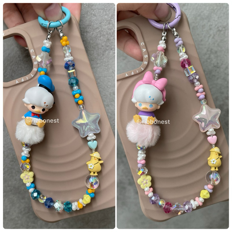 สันตุนสัน | Phonestrap ORI POPMART DIMOO DISNEY series DONALD DAISY ...