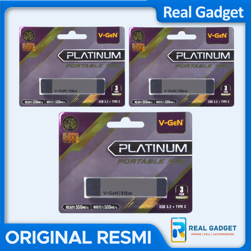 VGEN แฟลชไดรฟ์ USB SSD แบบพกพา OTG USB 3.0 ASTRO AVATAR ATOM PLATINUM ...