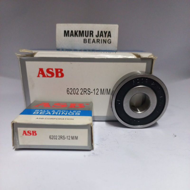 BEARING 6202 2RS-12 M/M / 6202 RS-12 M ASB | Shopee Thailand