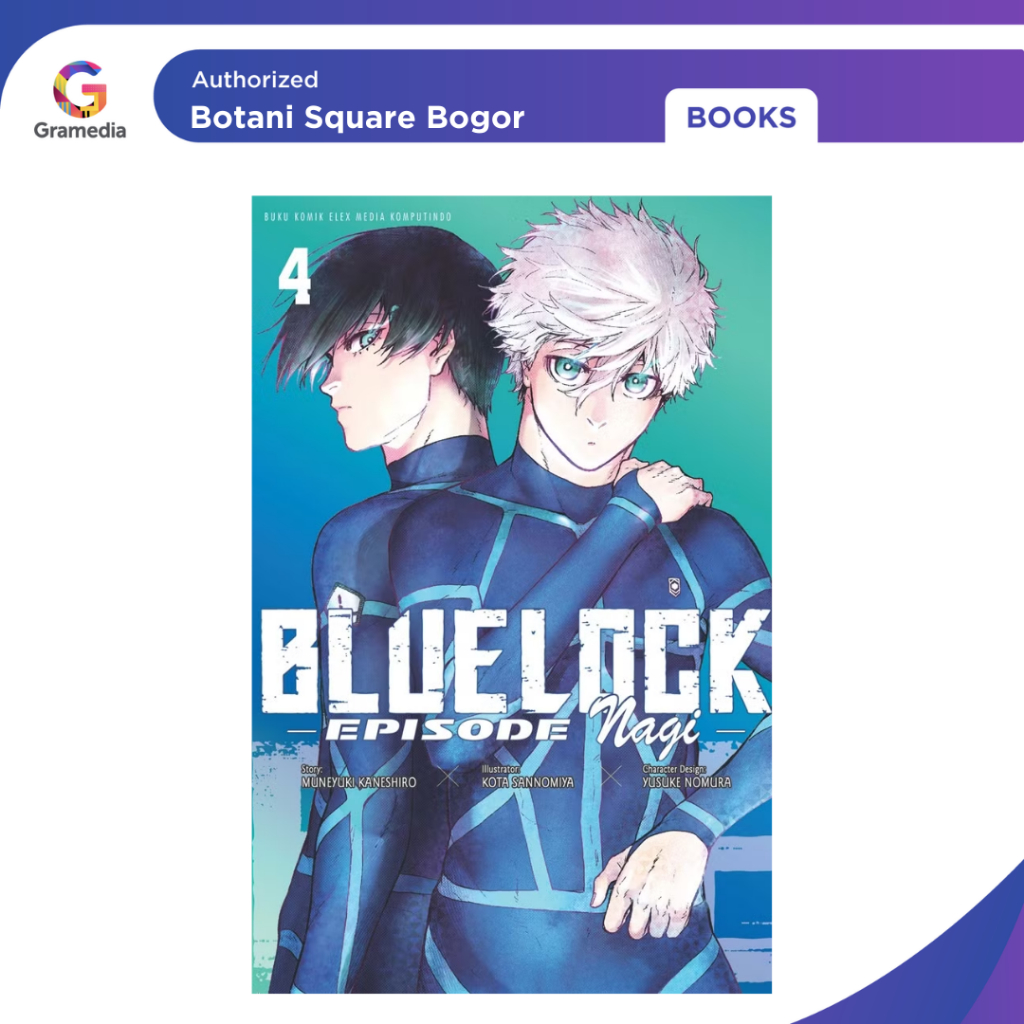 Gramedia Bogor - Blue Lock Comic - Nagi Episode vol. 04 | Shopee Thailand