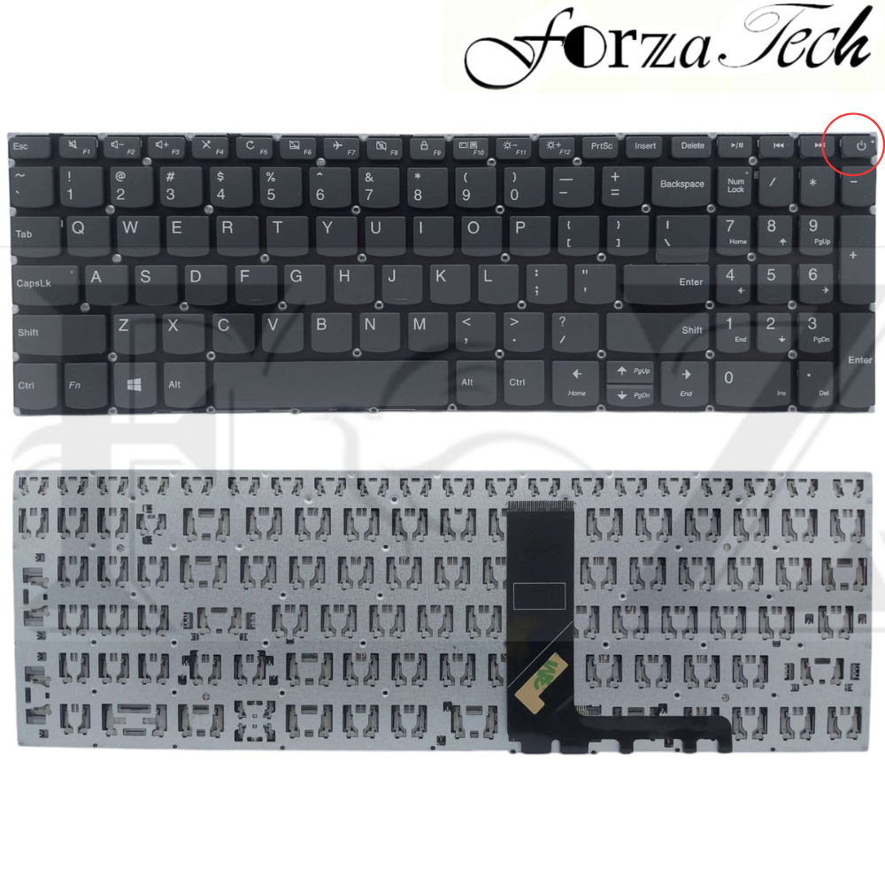 TOMBOL แป้นพิมพ์แล็ปท็อป IdeaPad 130-15AST 13-15IKB 81H7 81H5 Series สี ...