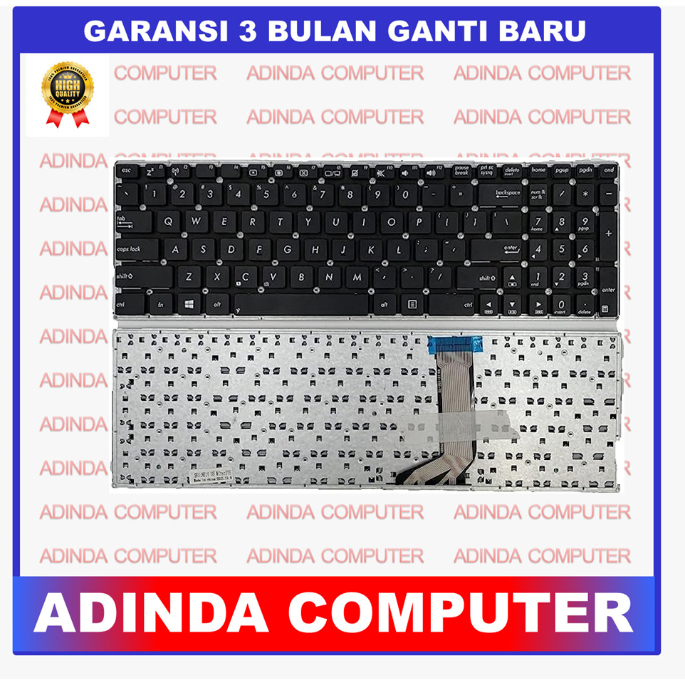 คีย์บอร์ด Asus X556 X556U X556UF X556UQ X556UR K556U | Shopee Thailand