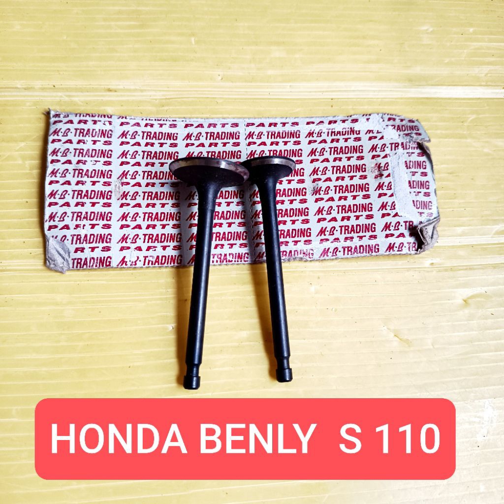 วาล์ว HONDA S110 S 110 BENLY ราคา 1 ชุด | Shopee Thailand