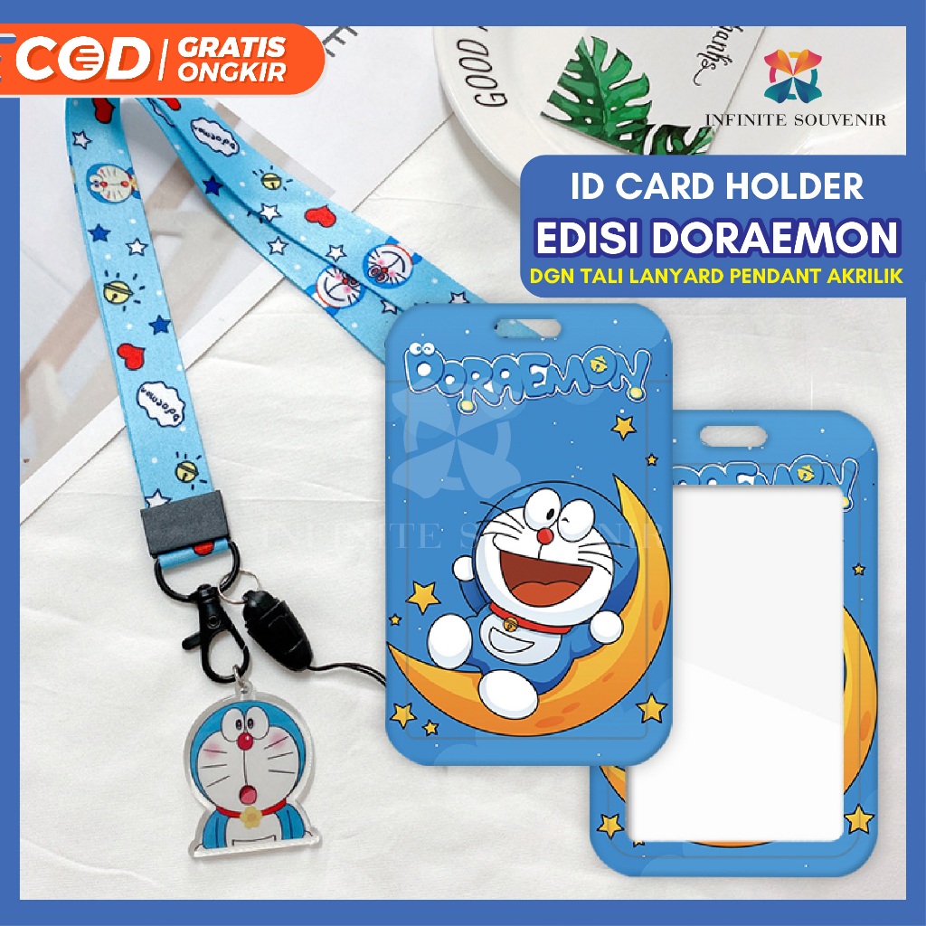 [N003] DORAEMON / ป้ายชื่อ ID Card Holder Doraemon / Nobita Character ...