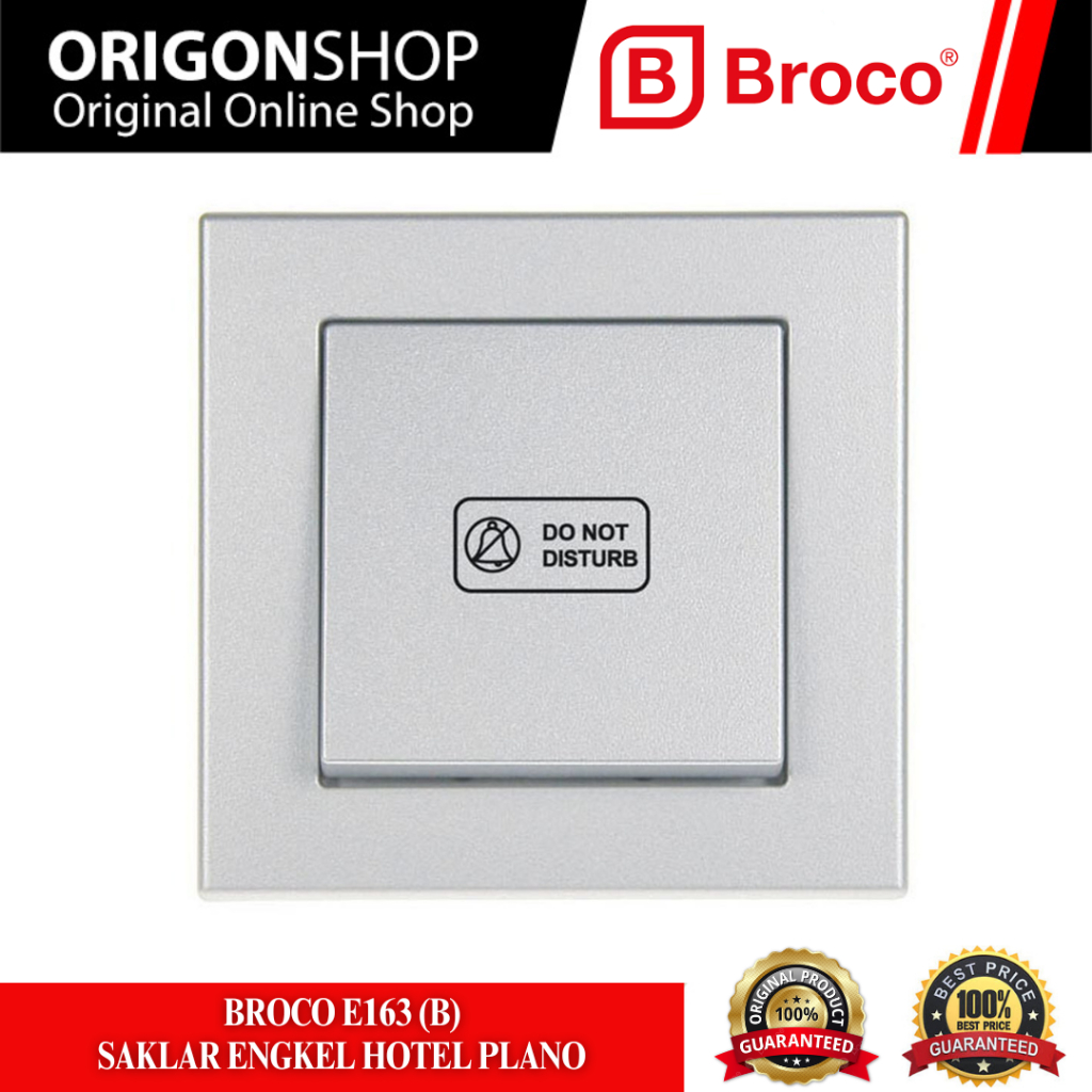 Broco E163/DND Plano Hotel Engkel Switch | Shopee Thailand