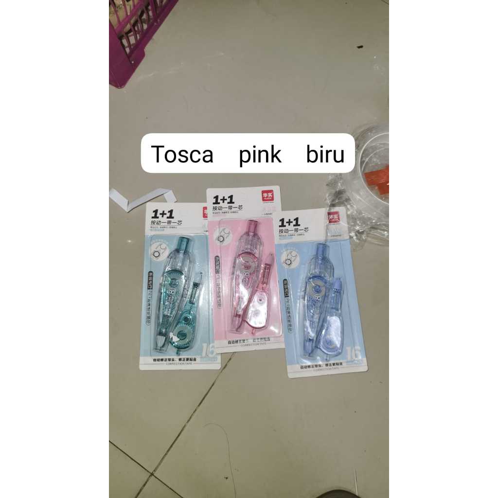 Typex roll HUASI CODE hs 97002 รุ่นแบรนด์ plus รีฟิล (เครื่องมือ 8 เมตร ...