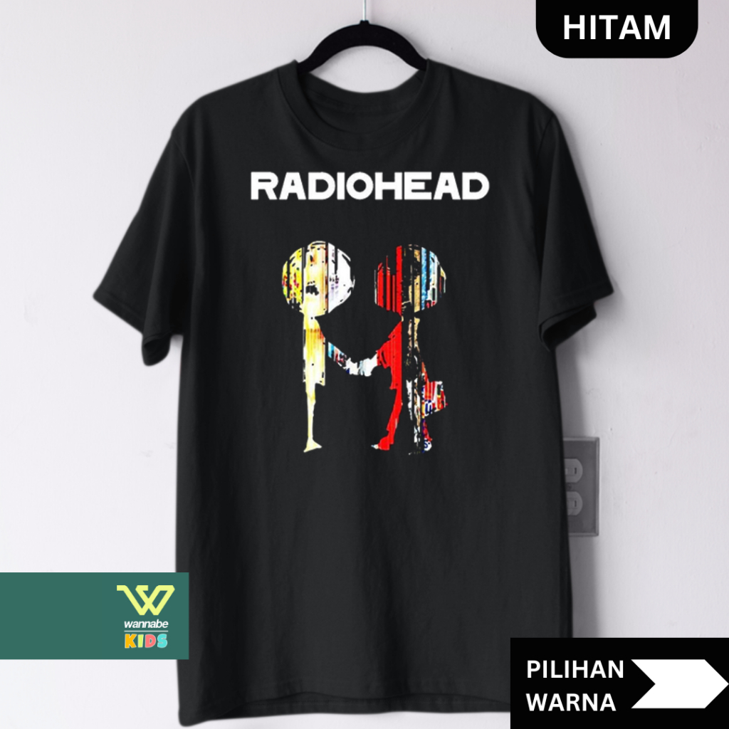Radiohead Band เสื้อยืดผู้ใหญ่และเด็ก 32 ขนาด S - 7XL เสื้อยืด Big Size ...