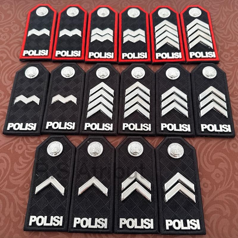 Bripda National Police Non-Missioned Officer PDU Rank / Brigadier Rank ...