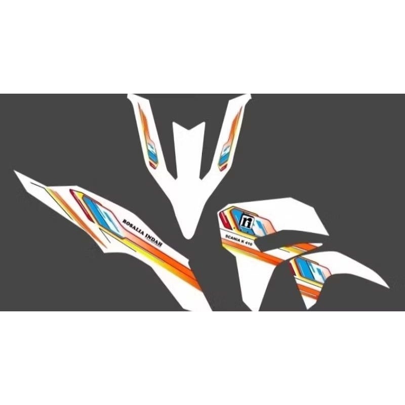 TRANSPARENT STRIPING VARIO 125 GEN 2 LIVERY BUS ROSALIA INDAH | Shopee ...