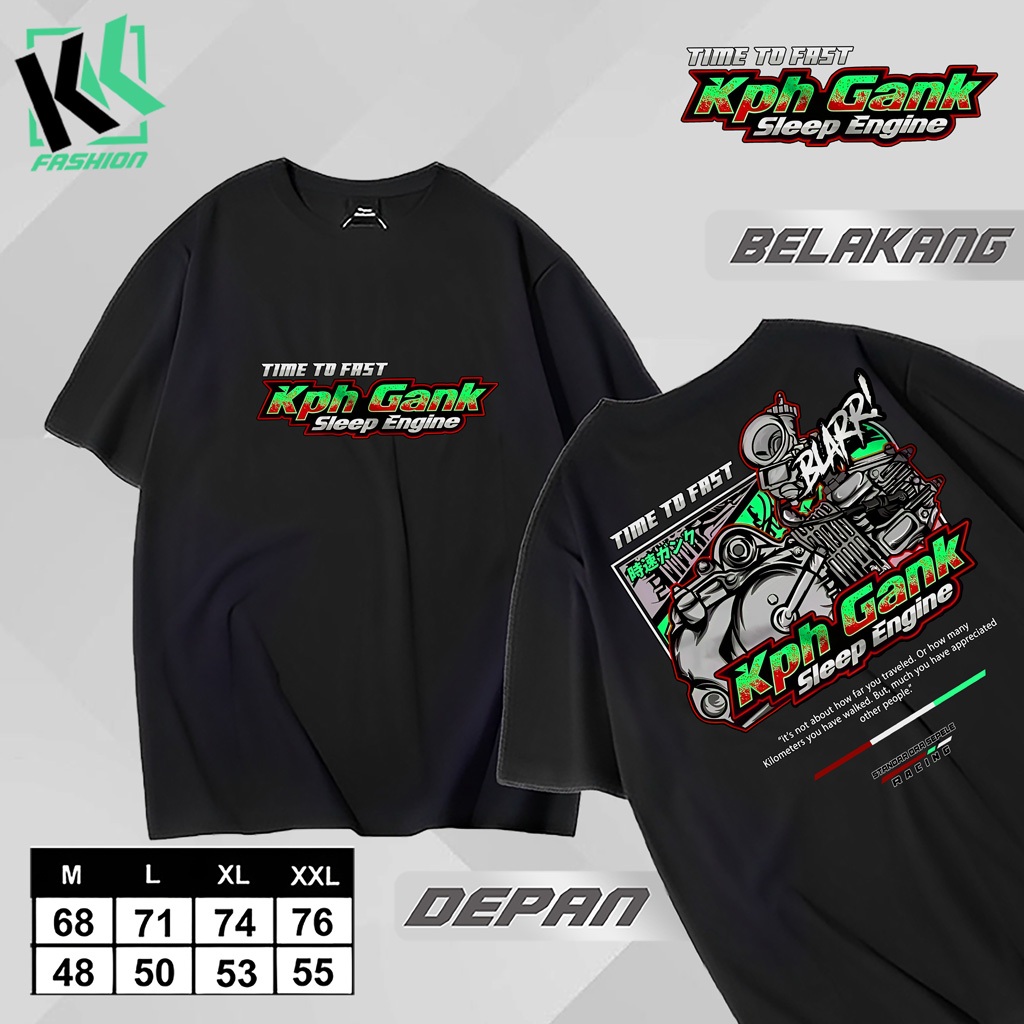 KK_FASHION8877_ใหม่ล่าสุดเสื้อยืดและ KPH GANK TIME TO FAST เสื้อยืด ...