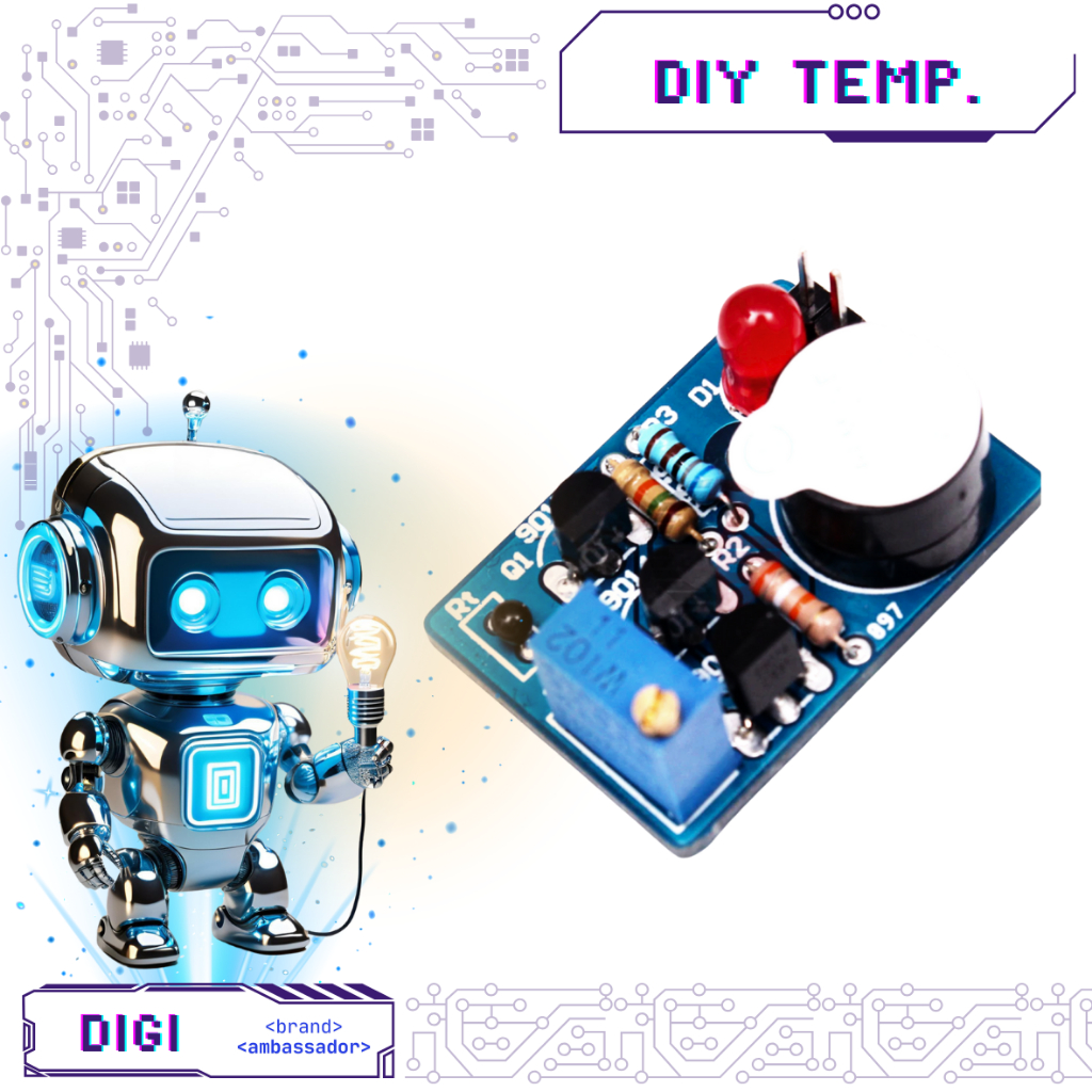 ไฟเสียงอุณหภูมิ DIY - Digibot Official | Shopee Thailand
