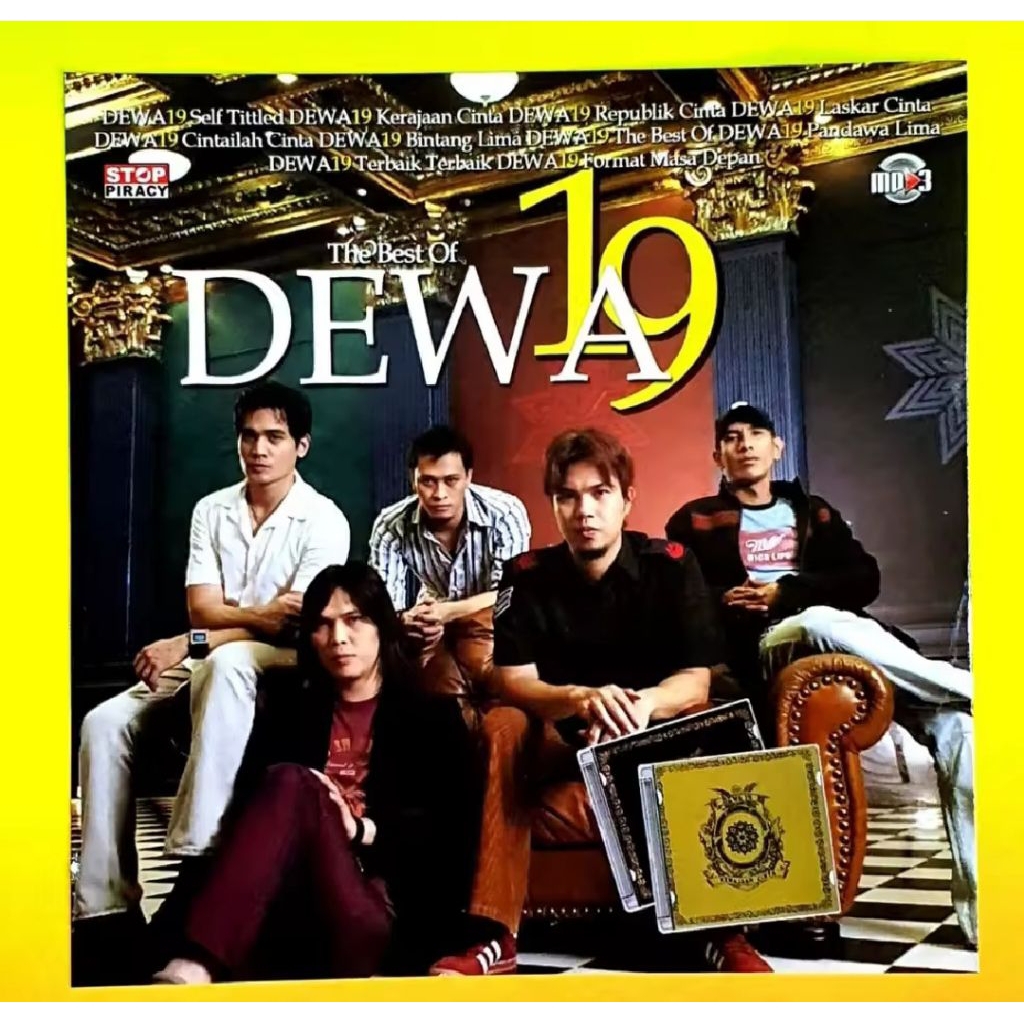 Mp3 Cassette of Dewa 19 Pop Band Songs - Car Mp3 Cassette - Dewa 19 Pop ...