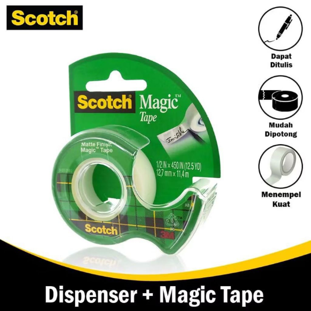 3M Scotch Magic Tape Insulation Transparent Paint.104 พร้อมเครื่องจ่าย ...