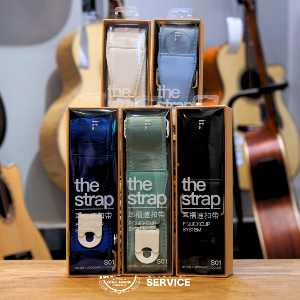 F STRAP S01 | F ระบบ Quickclip | สายกีตาร์โปร่ง | สายกีตาร์ไฟฟ้า ...