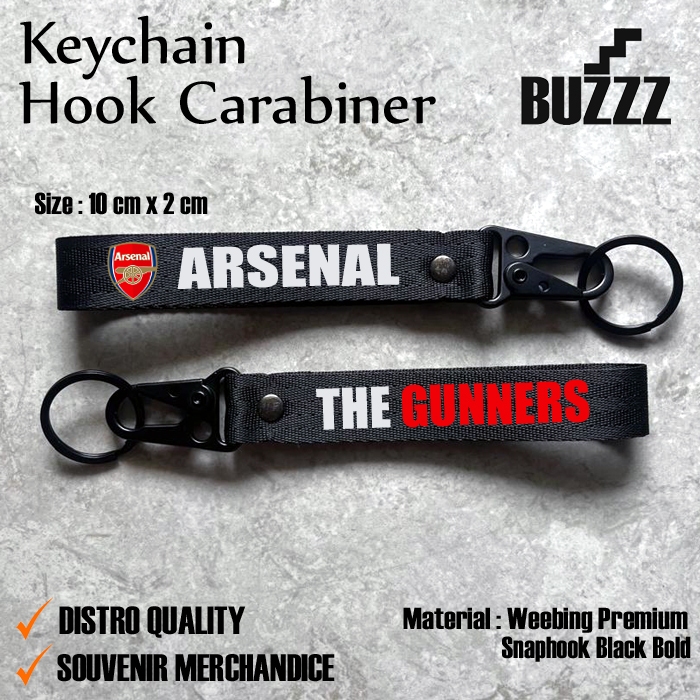 GANTUNGAN ARSENAL KEYCHAIN - ARSENAL CARABION FC - ARSENAL BALL KLUB ...