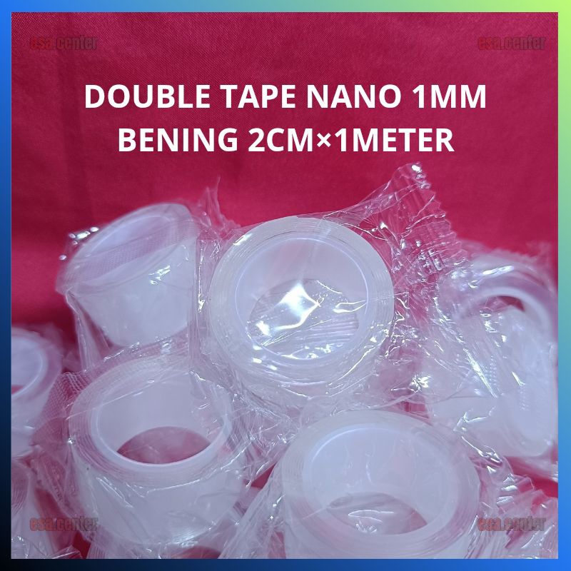 1METER 2 ซม. Double Nano Type เทปท่อนาโนที่แข็งแกร่งเป็นพิเศษ | Shopee ...