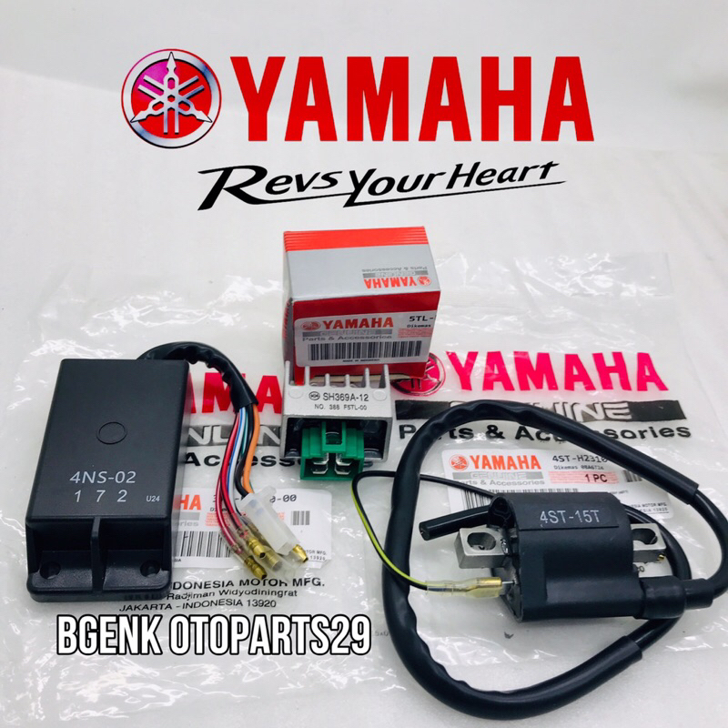 แพ็คเกจ 3 รายการ APPROVING (cdi+kiprok+coil)YAMAHA FIZR FORCE ONE 2 ...