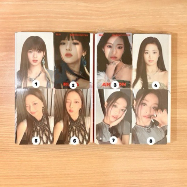 อย่างเป็นทางการ PHOTOCARD BABY MONSTER SHEESH AHYEON RUKA YG แท็ก ...