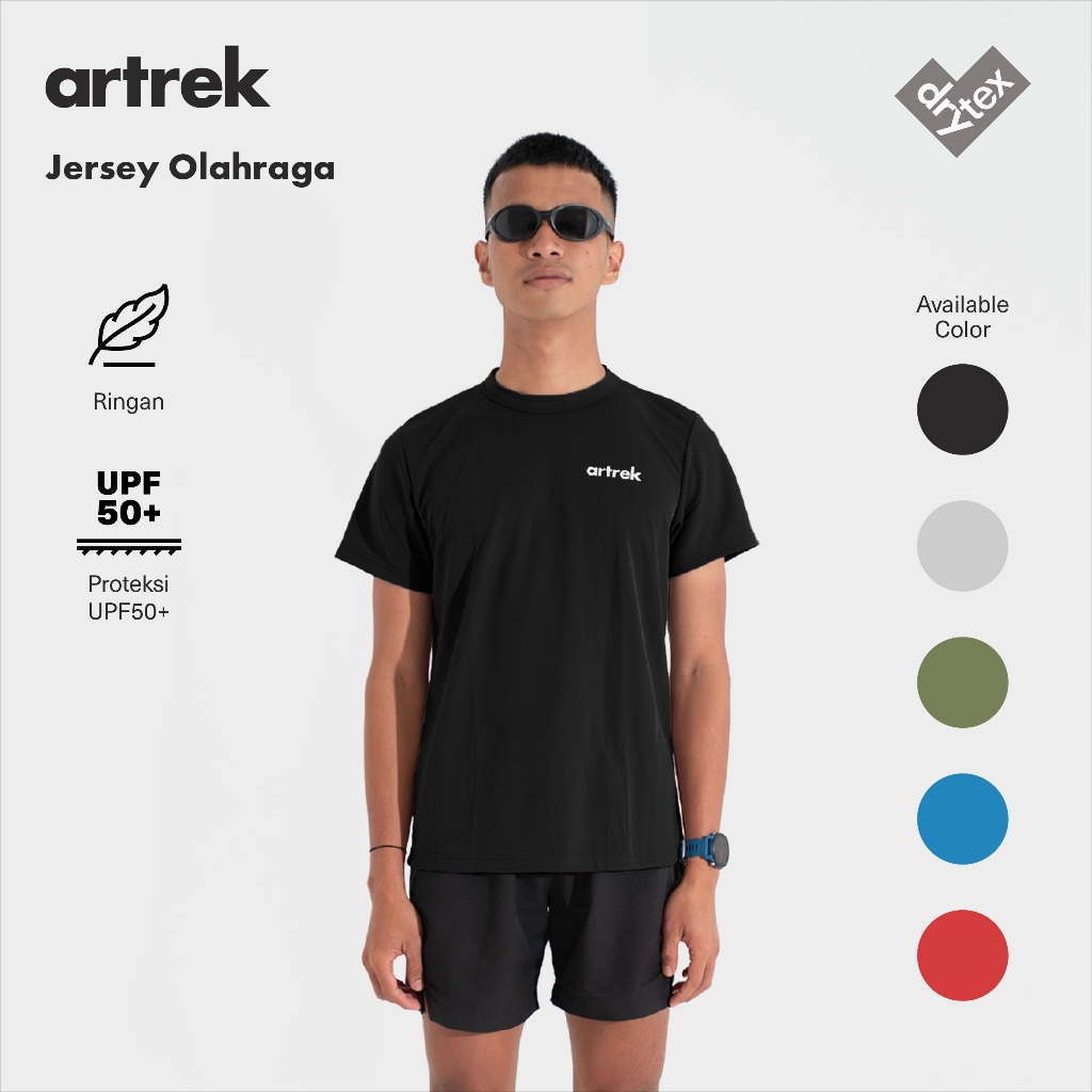 Artrek Mens Regular RUNNING Jersey TREKKING HIKING RUNNING GYM Sports ...