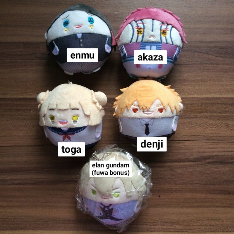 Nuigurumi Fuwakororin S (โบนัสหายาก) Elan Ceres Gundam; Enmu Akaza ...