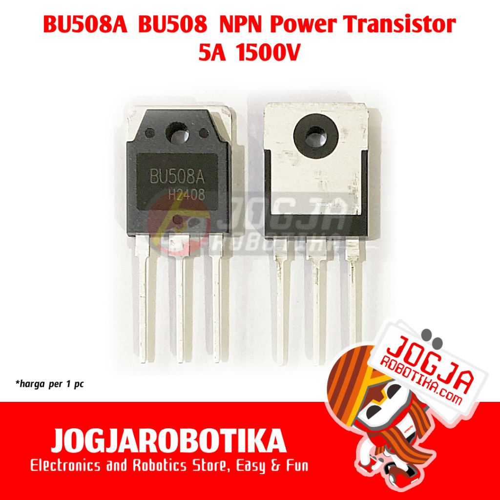 Bu508a BU508 TO-3P HIGH VOLTAGE FAST-SWITCHING NPN POWER ทรานซิสเตอร์ | Shopee Thailand