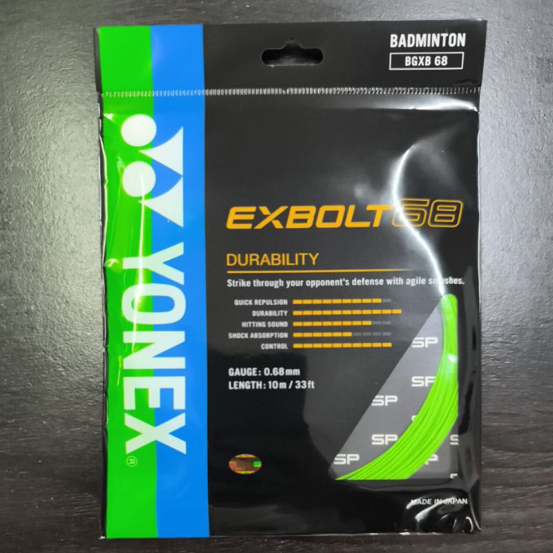 สายแบดมินตัน Yonex Exbolt 68 Dural ดั้งเดิม | Shopee Thailand