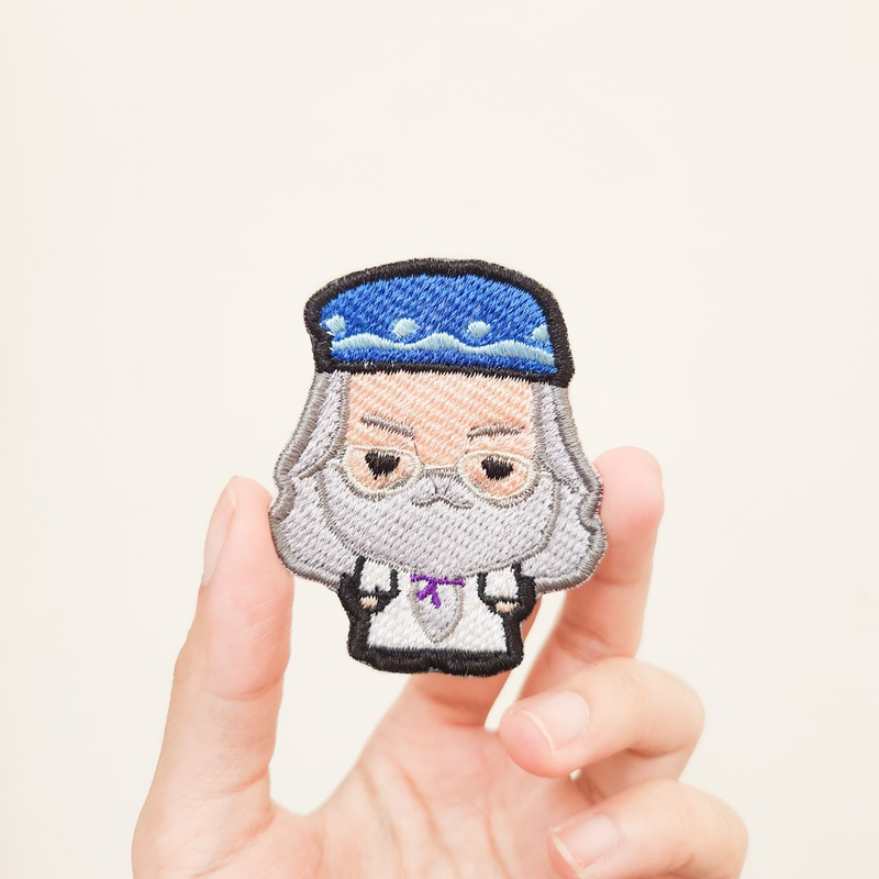 Howarts EMBROIDERED PATCHES / PROF EMBROIDERED BADGE Dumbledore ...