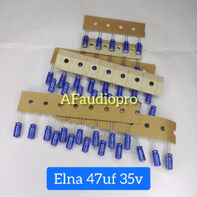 Elco Elna 47uf 35v 47uf 50v (เลือกในคอลัมน์ที่แตกต่างกัน) | Shopee Thailand