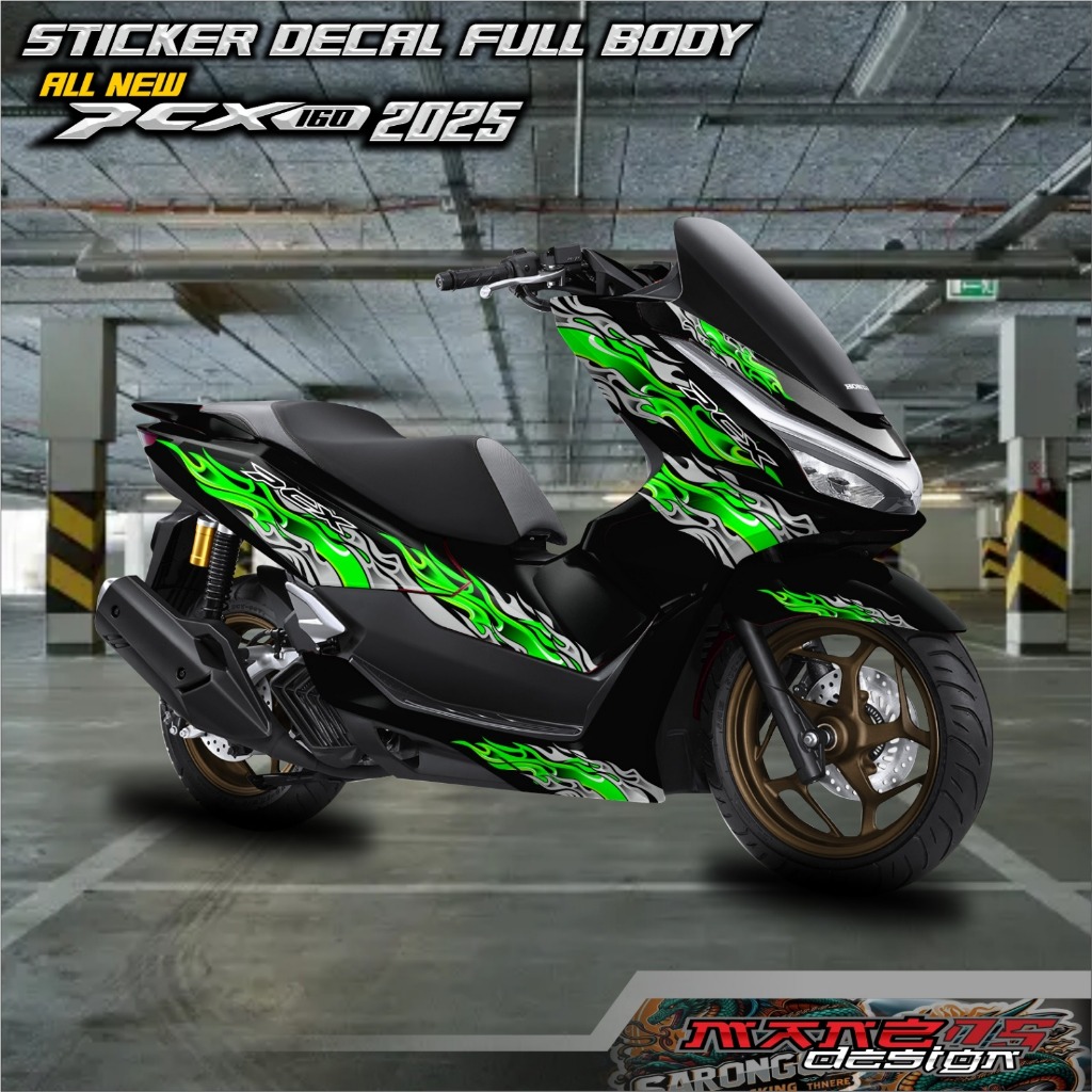 Honda PCX 160 RoadSync 2025 Full Body Decal สติกเกอร์รูปลอกสติกเกอร์ ...