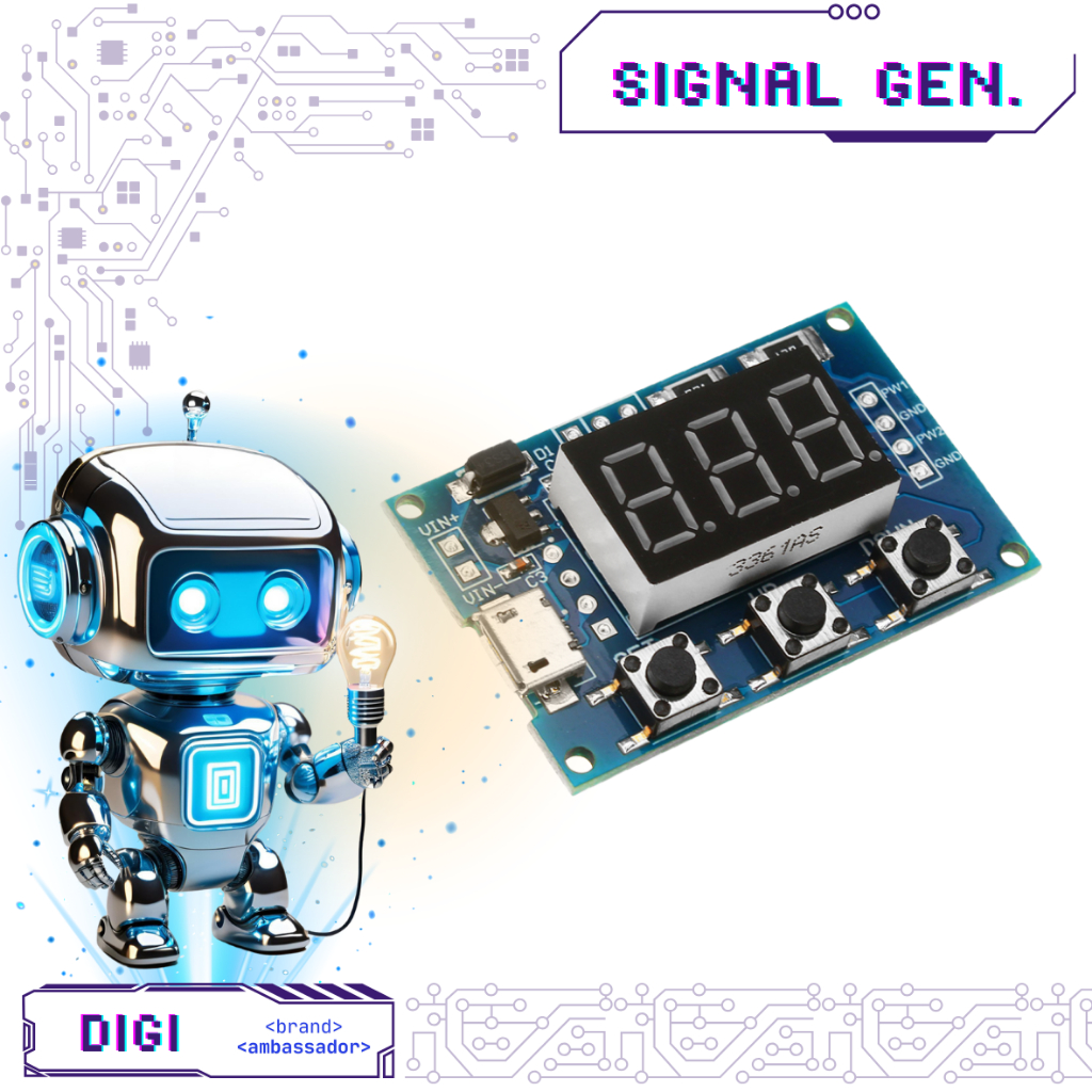 เครื่องกําเนิดสัญญาณ PWM - 2 ช่อง - Digibot Official | Shopee Thailand