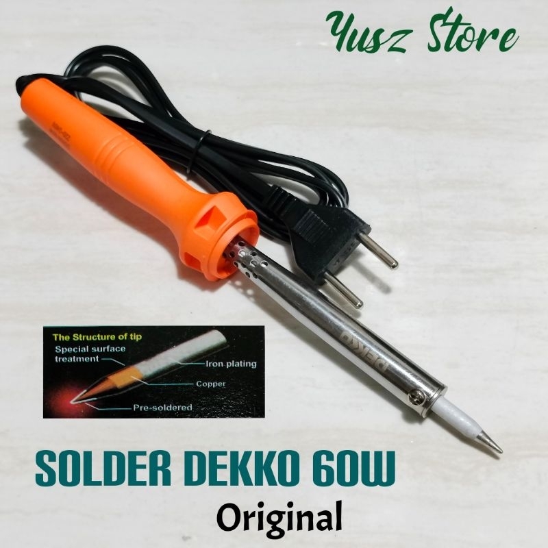 ต้นฉบับคุณภาพ DECKO 60W Solder deko 60 วัตต์ | Shopee Thailand