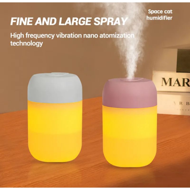 แบบพกพา Mini Ultrasonic Humidifier Diffuser Aromatherapy Air Freshener ...