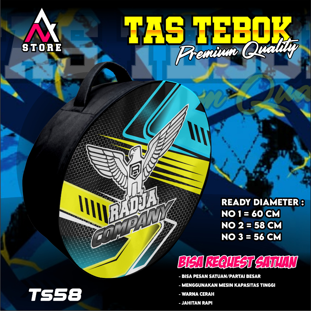 Murai Cage Tebok Bag RADJA COMPANY Motif Carrying Backpack Carrying ...