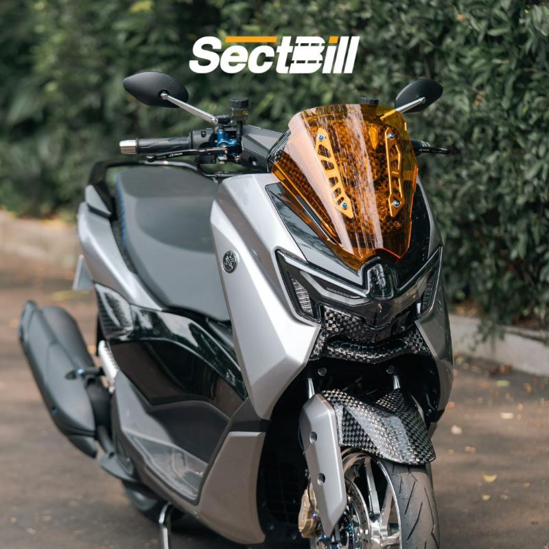 Windhsield Visor Sectbill NMAX TURBO ประเภท Ronyx ฟรี Garnish | Shopee ...