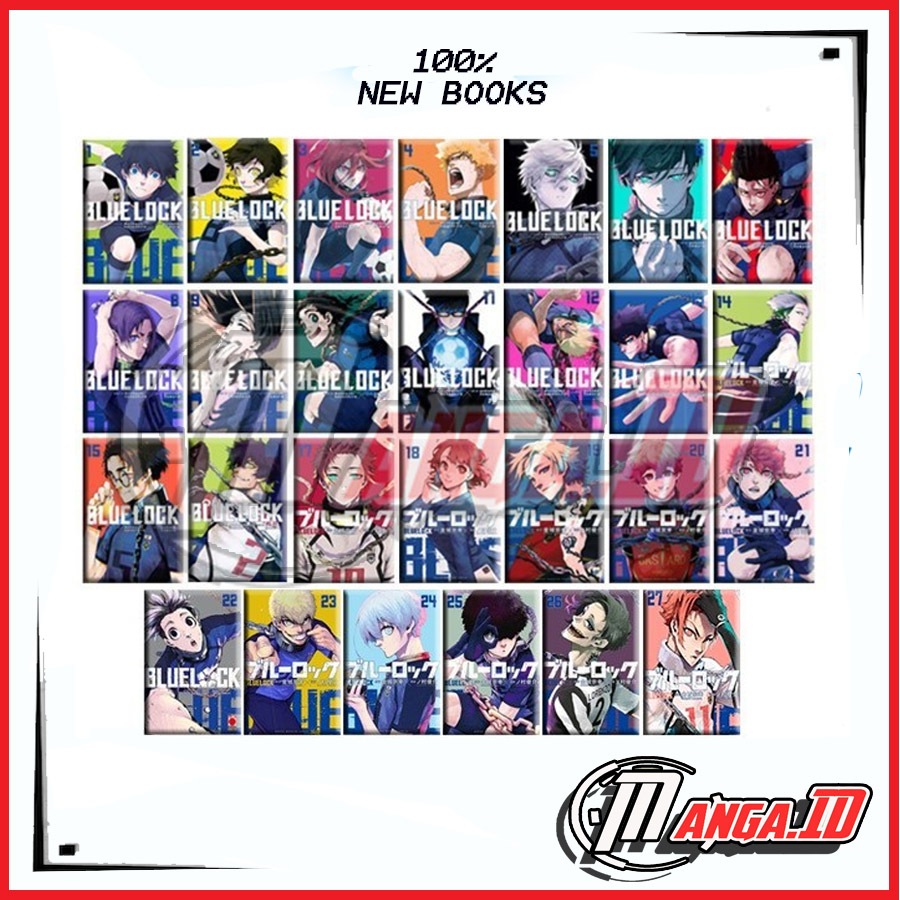 การ์ตูนมังงะ Blue Lock (อังกฤษและอินโดนีเซีย) - MangaID | Shopee Thailand