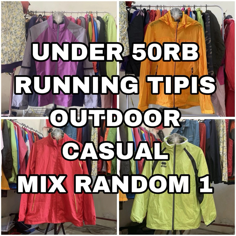 ภายใต้ 50RB | RANDOM MIX OUTDOOR CASUAL THIN RUNNING JACKET 1 | Shopee ...